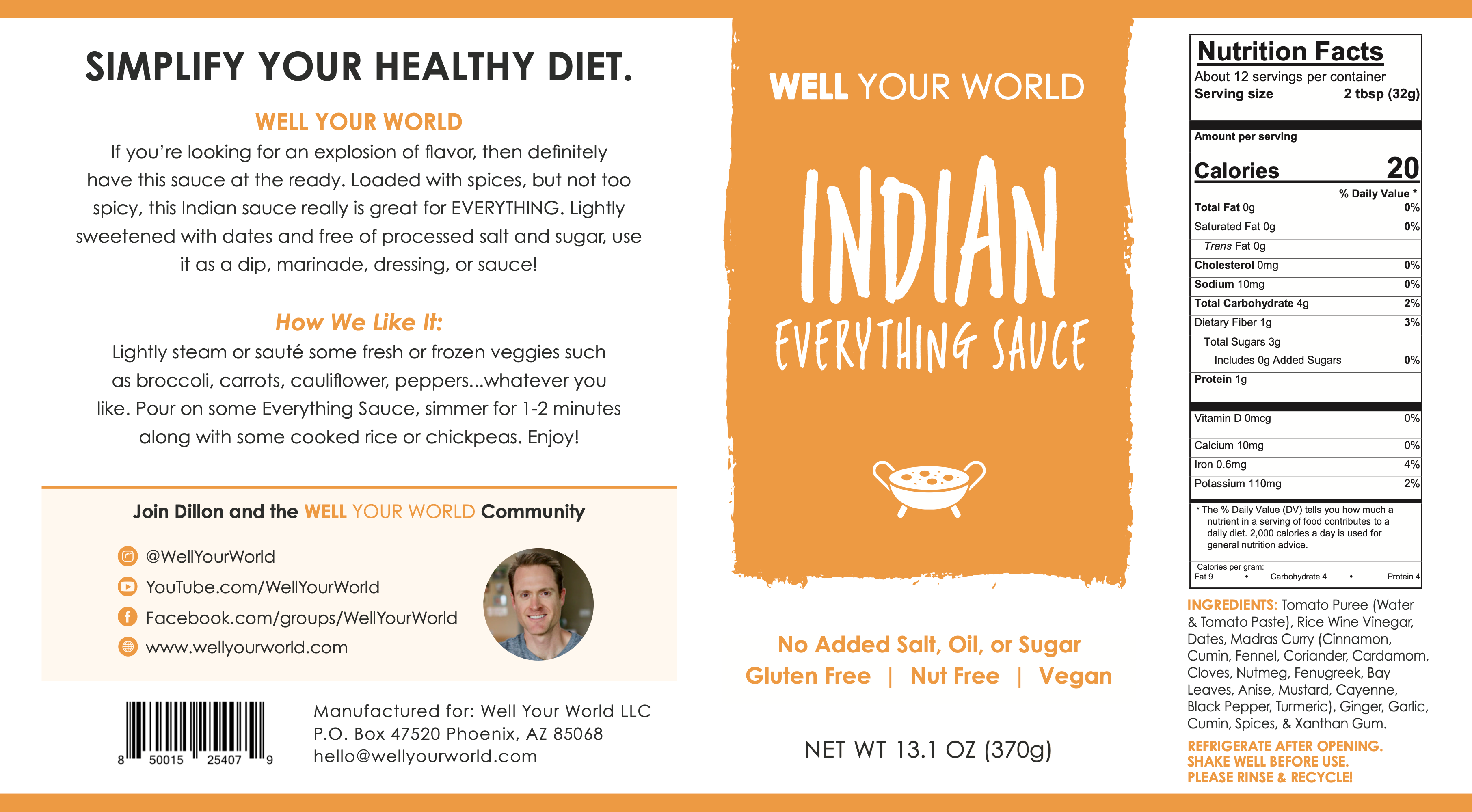 Well Your World - Simplify your healthy diet!